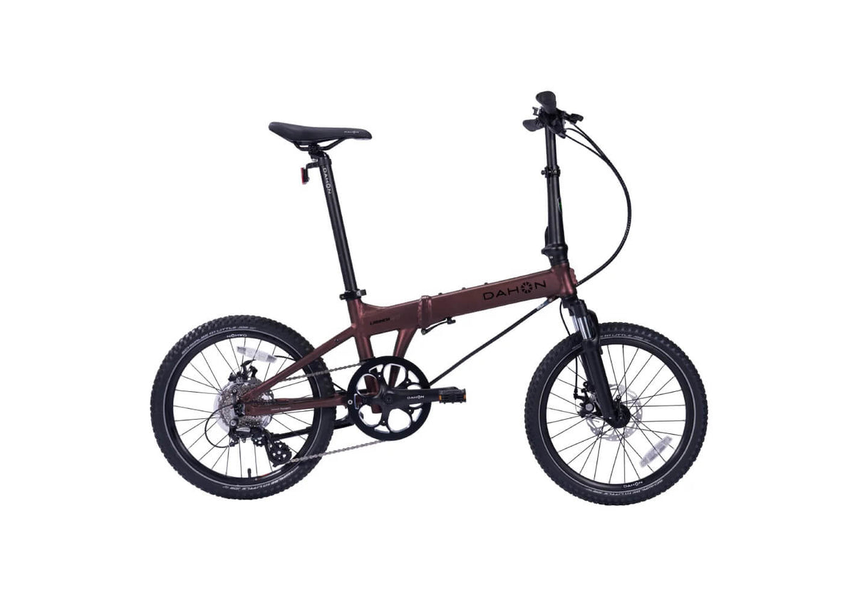 Dahon LAUNCH EX 8 Speed All Terrain Gravel Folding Bike — Upzy.com