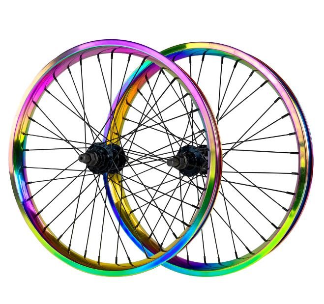 Elite BMX Replacement 20" Wheelset for BMX Bikes, Multi-Colors — Upzy.com