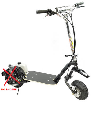 Go-Ped GTR46 Interceptor ROLLER Folding Scooter, No Engine — Upzy.com