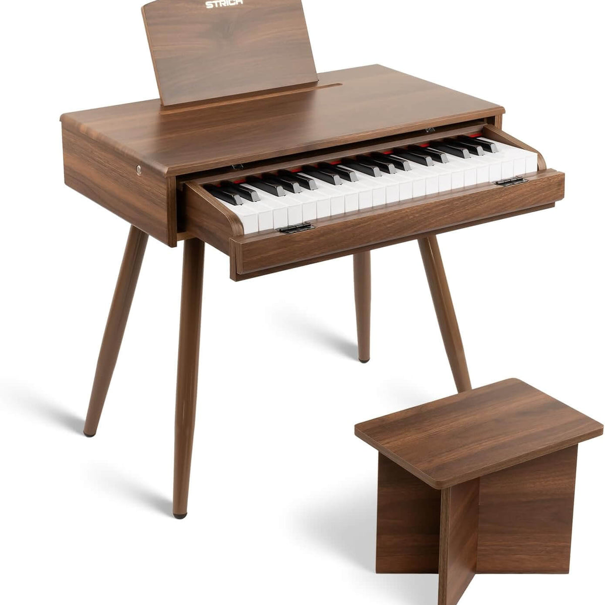 STRICH 37-Key Kids' Digital Toy Piano Keyboard Set Stand & Chair — Upzy.com
