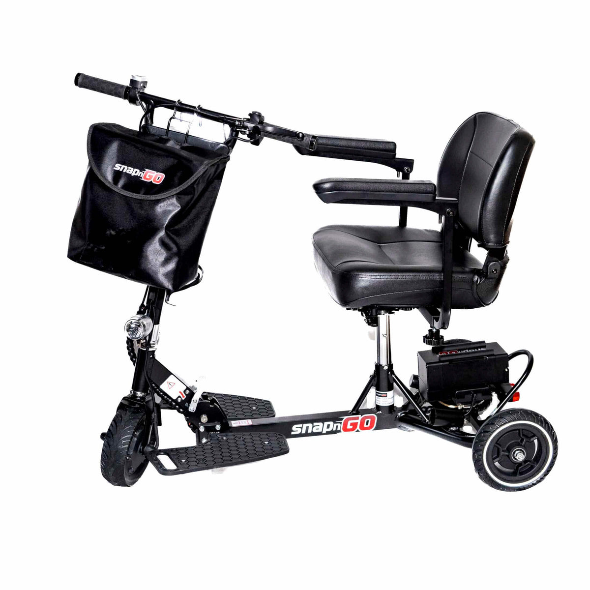 Glion SNAPnGO DELUXE 36V Electric Travel Mobility Scooter Folding ...