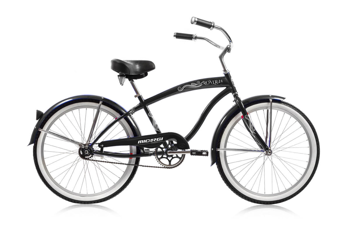 Micargi ROVER 24" Men's Single Speed Beach Cruiser Bike — Upzy.com