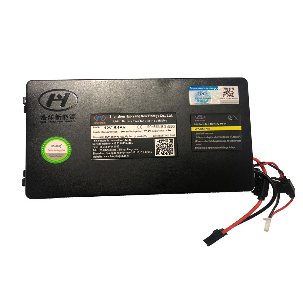 MotoTec Replacement 60V 15Ah LITHIUM BATTERY for Chaos Electric Scoote ...