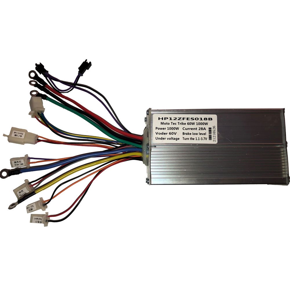 MotoTec Replacement ELECTRONIC CONTROLLER V2 for Knockout 1000W Scoote ...