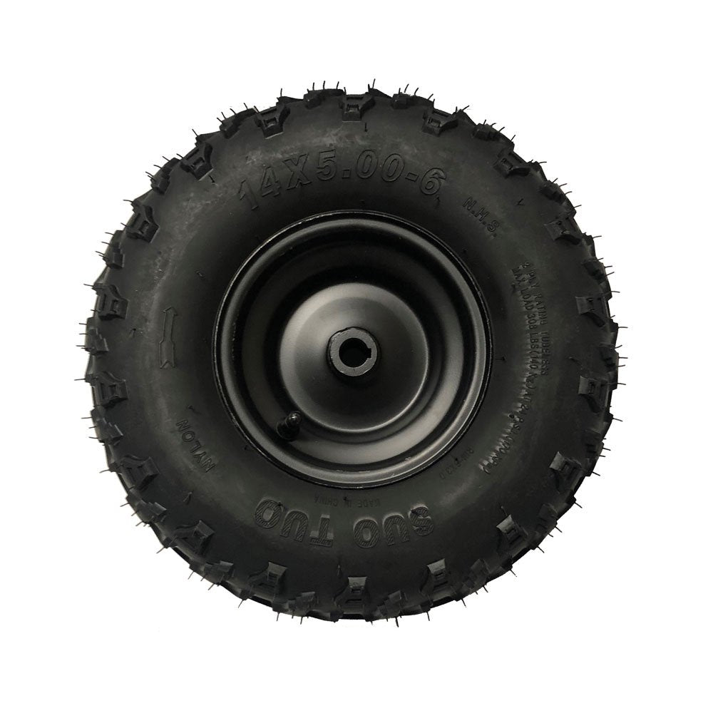 MotoTec RIGHT REAR FULL WHEEL 14x5.00-6 for Renegade Electric ATV ...