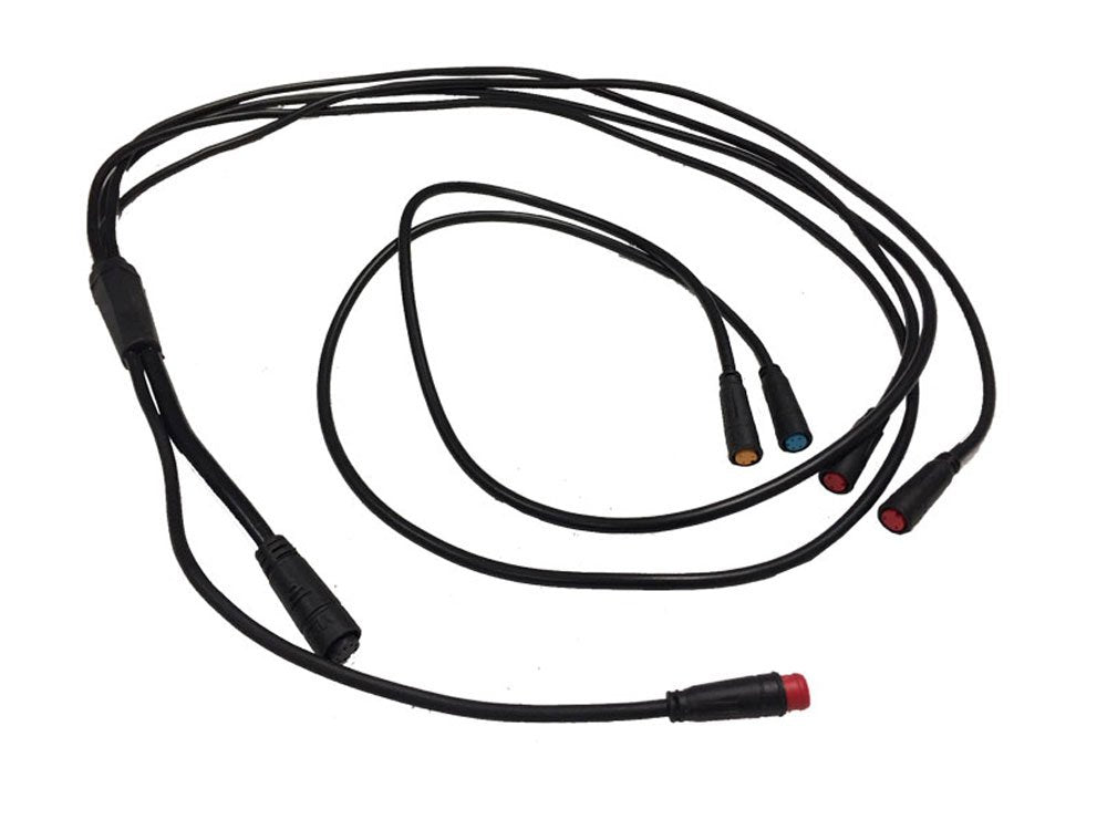 MotoTec WIRE HARNESS 6 CONNECTOR PURPLE 6 for Mad 1600W Electric ...