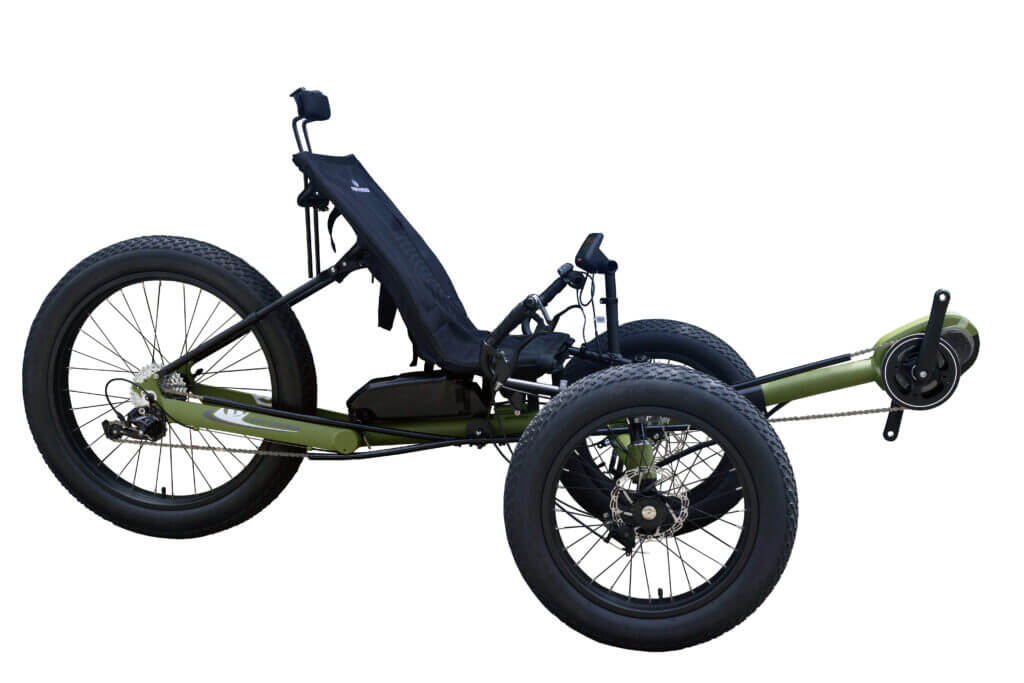 Performer DEFENDER Tadpole Recumbent Fat Tire Trike — Upzy.com