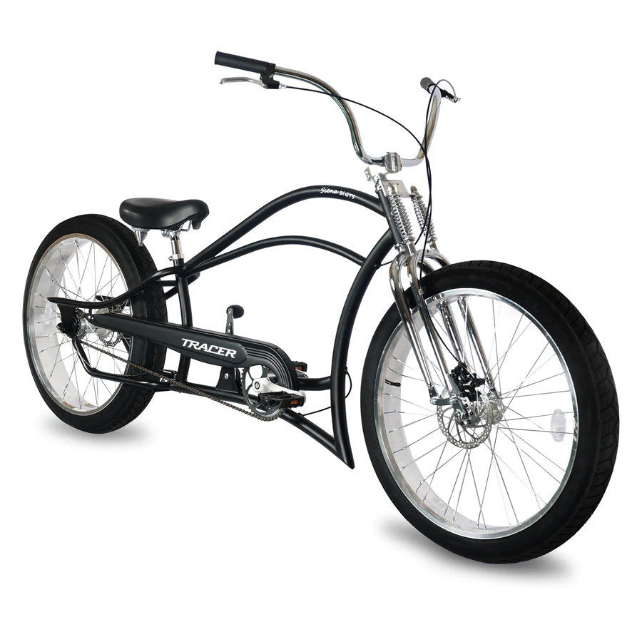 Tracer SIENA GTS 3I Internal 3 Speed Chopper Stretch Fat Tire Bike ...
