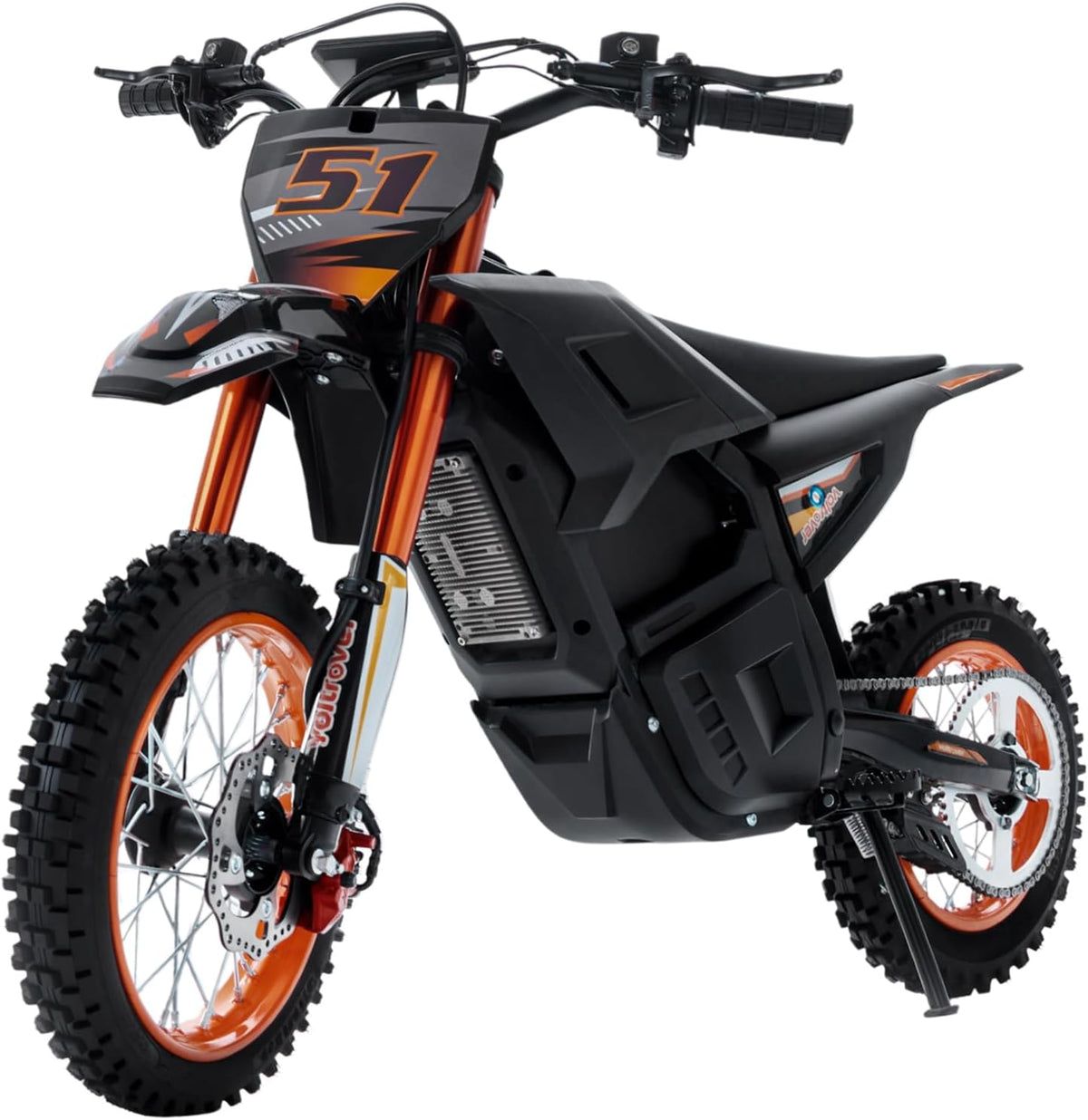 Voltrover 2000W 48V 21Ah Adults and Teens Fat Tire Electric Dirt Bike ...
