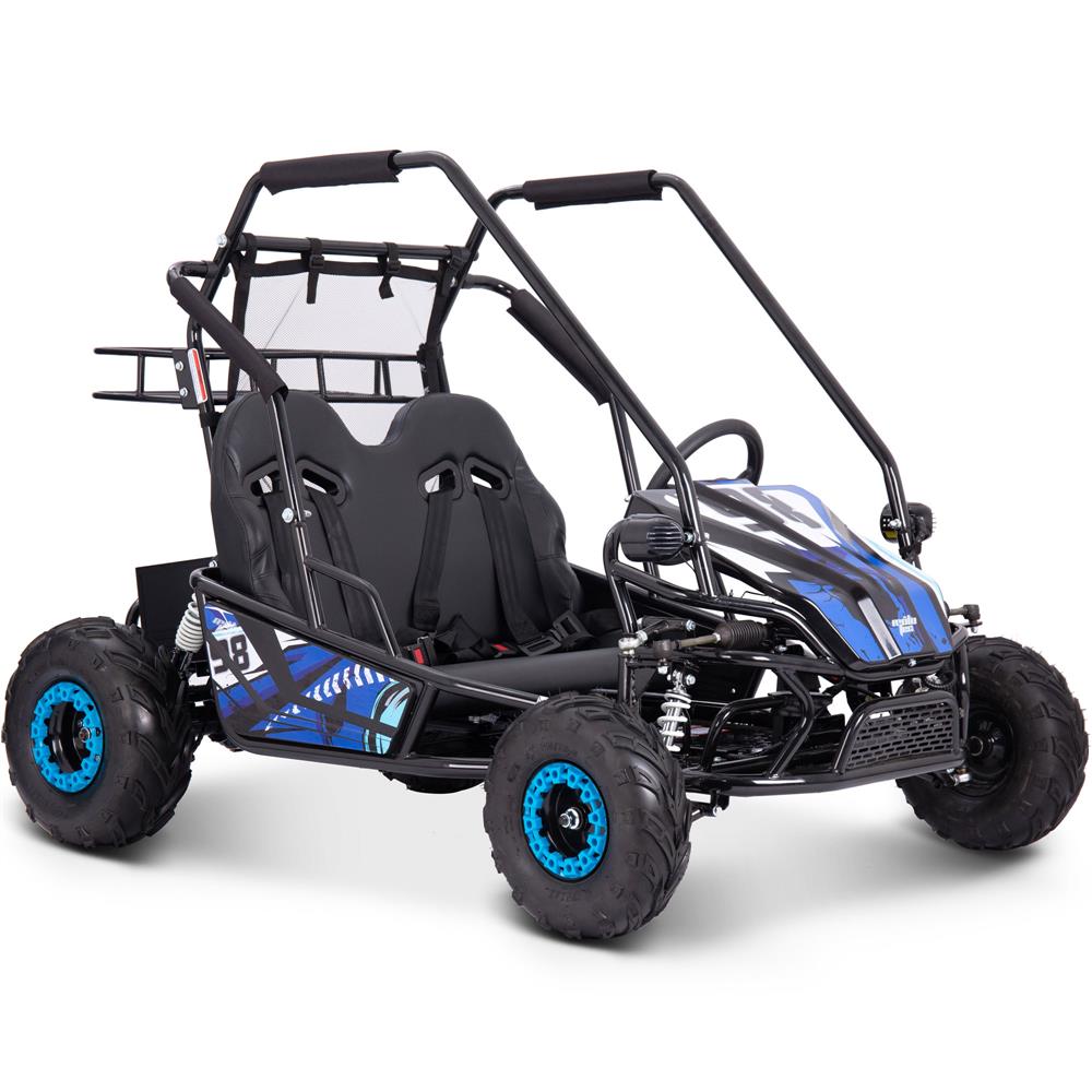 MotoTec Mud Monster XL 2000W 60V ELECTRIC Full Suspension Kids' Go-Kar ...
