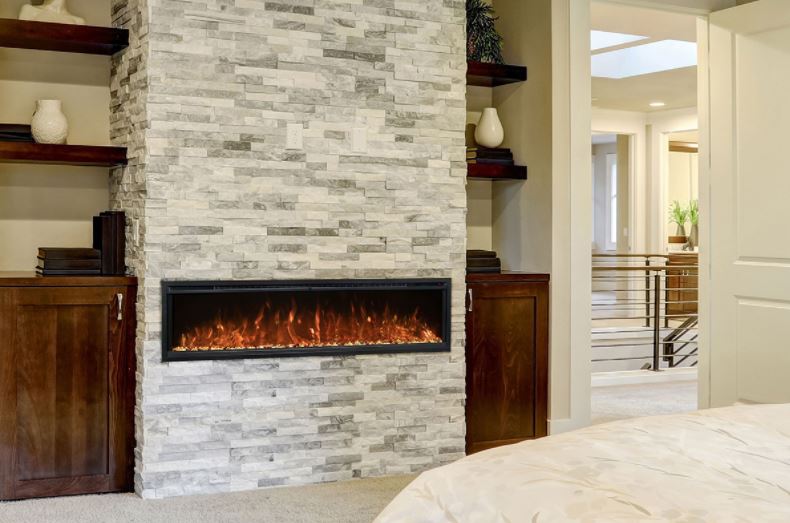 Modern Flames SPS-50B 50" Spectrum Slimline Wall Mount Electric ...