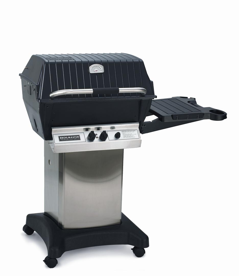 Broilmaster P3PK5N Premium Gas Grill w/Stainless Cart Bowtie Burner ...