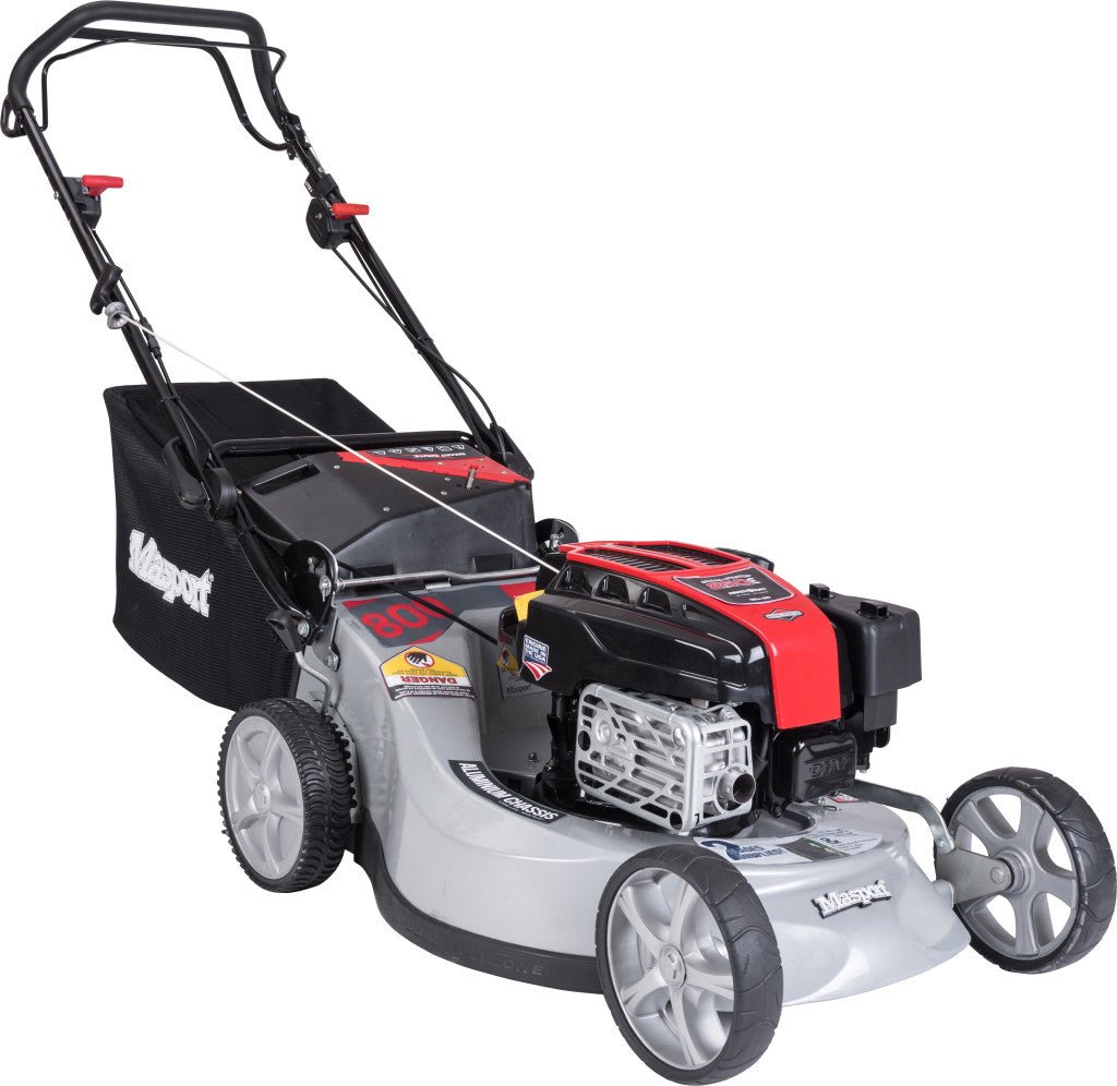 Masport 21" Aluminum Deck 800 AL SPV 3-in-1 850 Push Lawn Mower 478955 ...