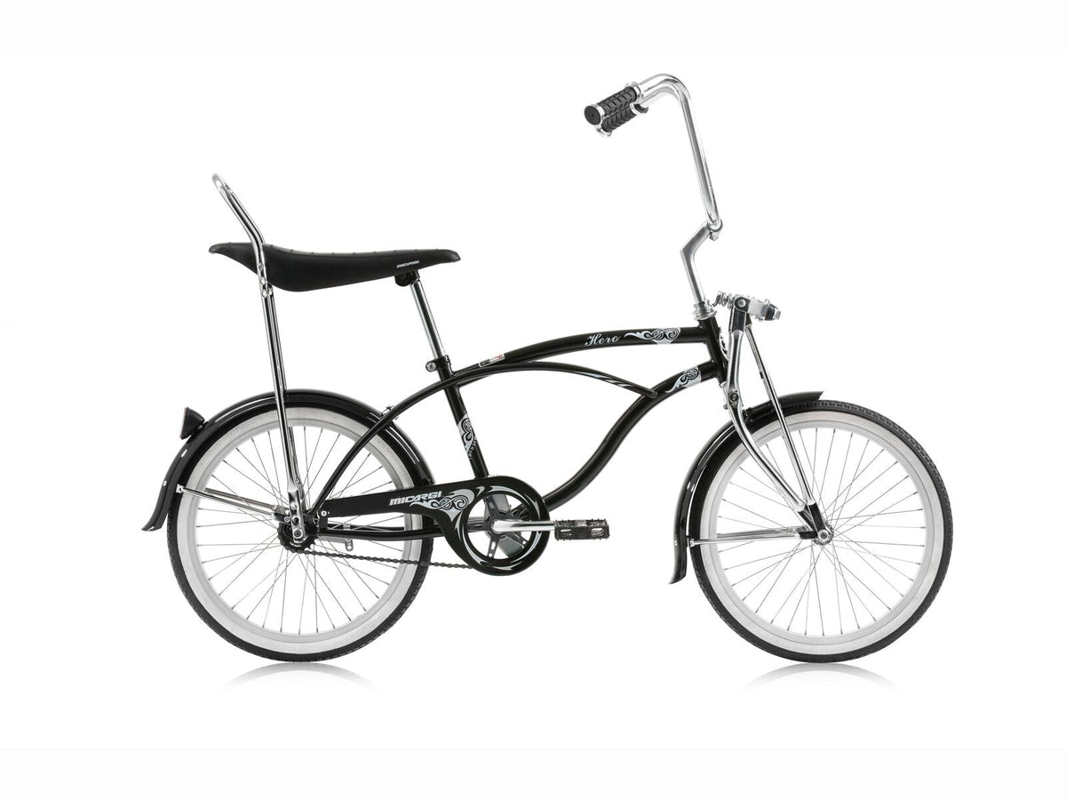 Micargi HERO 20" Lowrider Banana Seat Men's Beach Cruiser Bike — Upzy.com