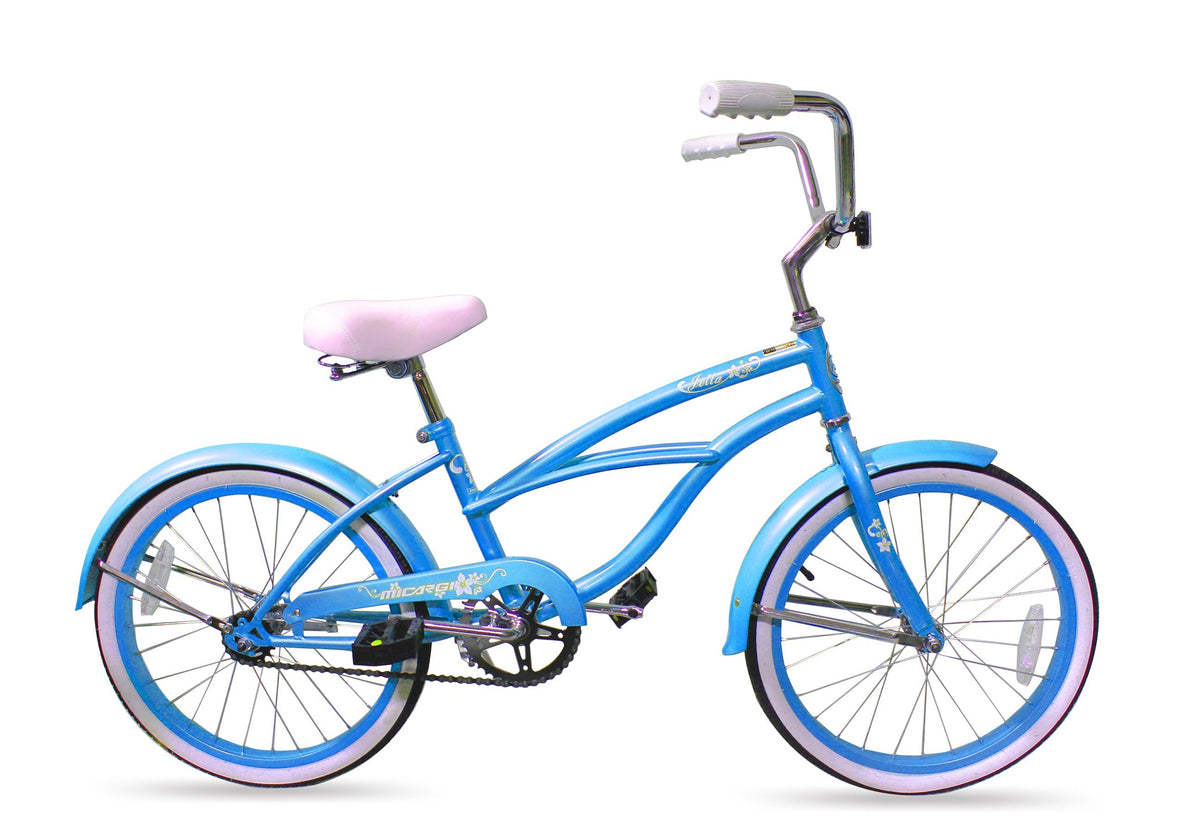 Micargi JETTA 20" Kids Girls Single Speed Beach Cruiser Bike — Upzy.com