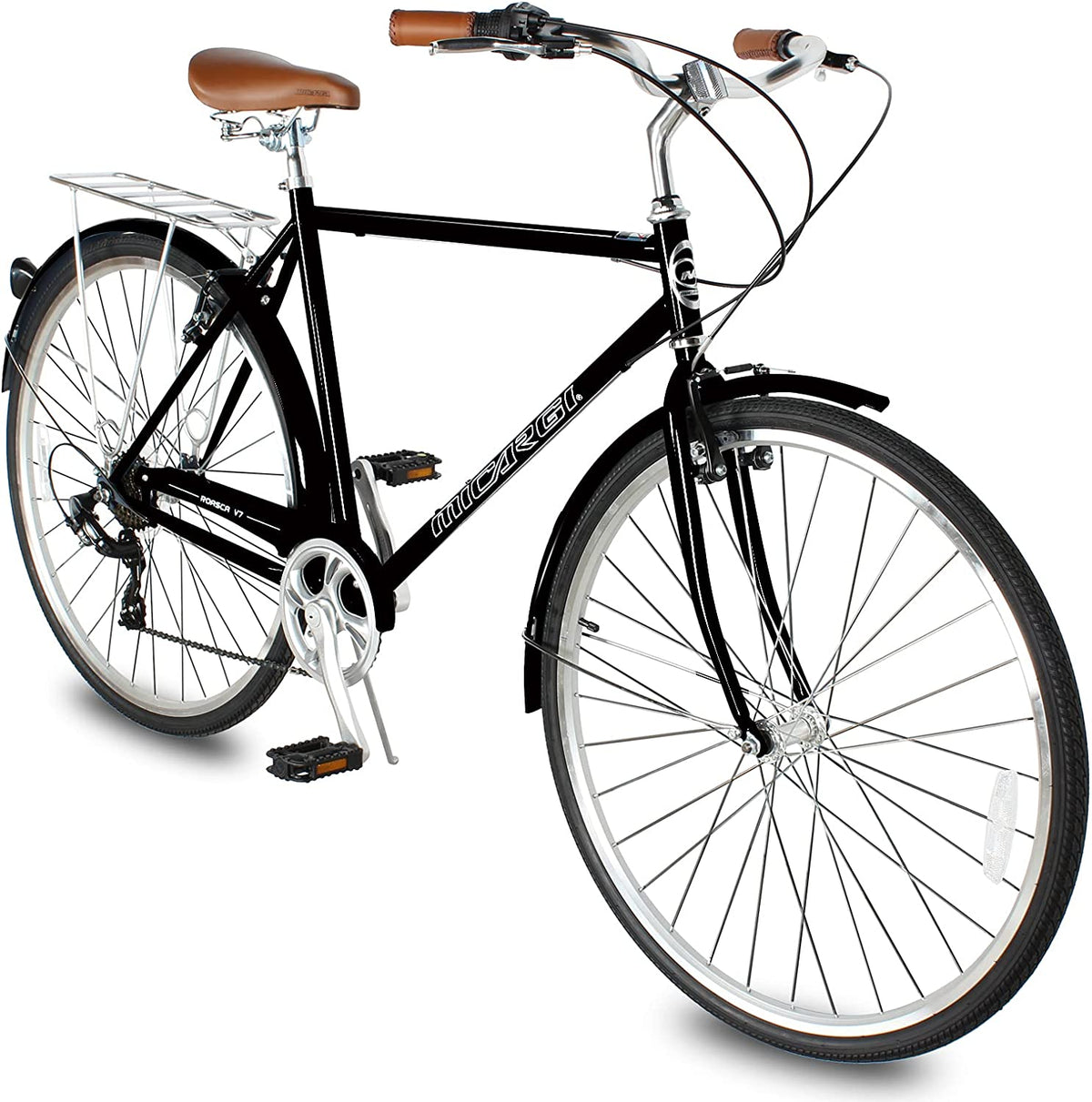 Micargi ROASCA V7-M 58cm Men's 7 Speed City Bike — Upzy.com