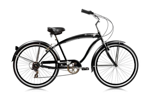 Micargi ROVER 26" Men's Shimano 7 Speed Beach Cruiser Bike — Upzy.com