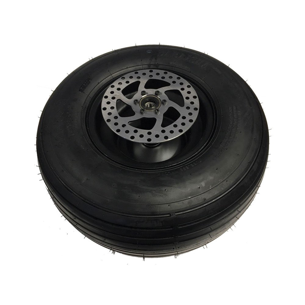 MotoTec Replacement FRONT FULL WHEEL for Knockout 1000W/2000W Scooter ...